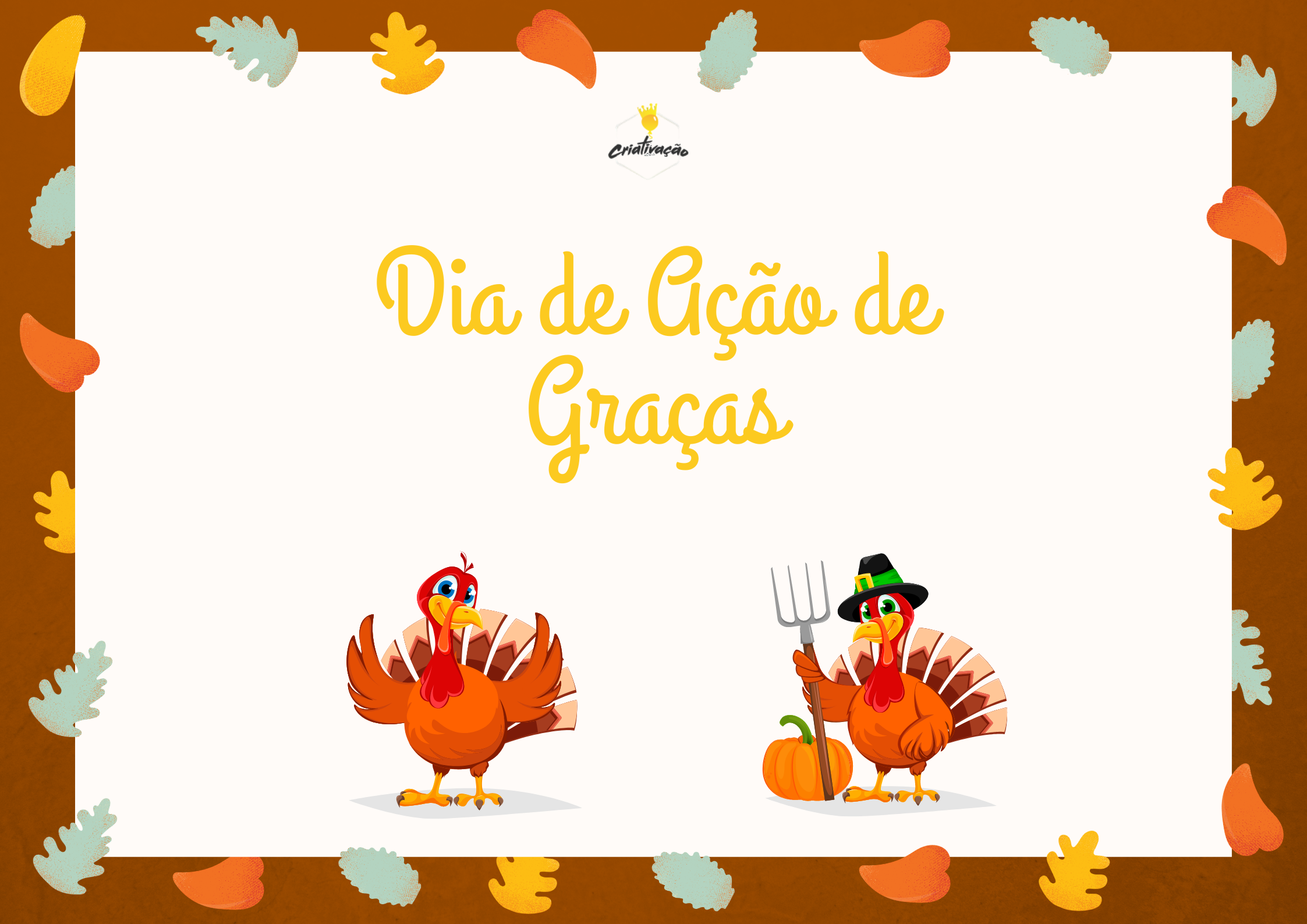 Ebook – Dia de ação de graças – Criativação